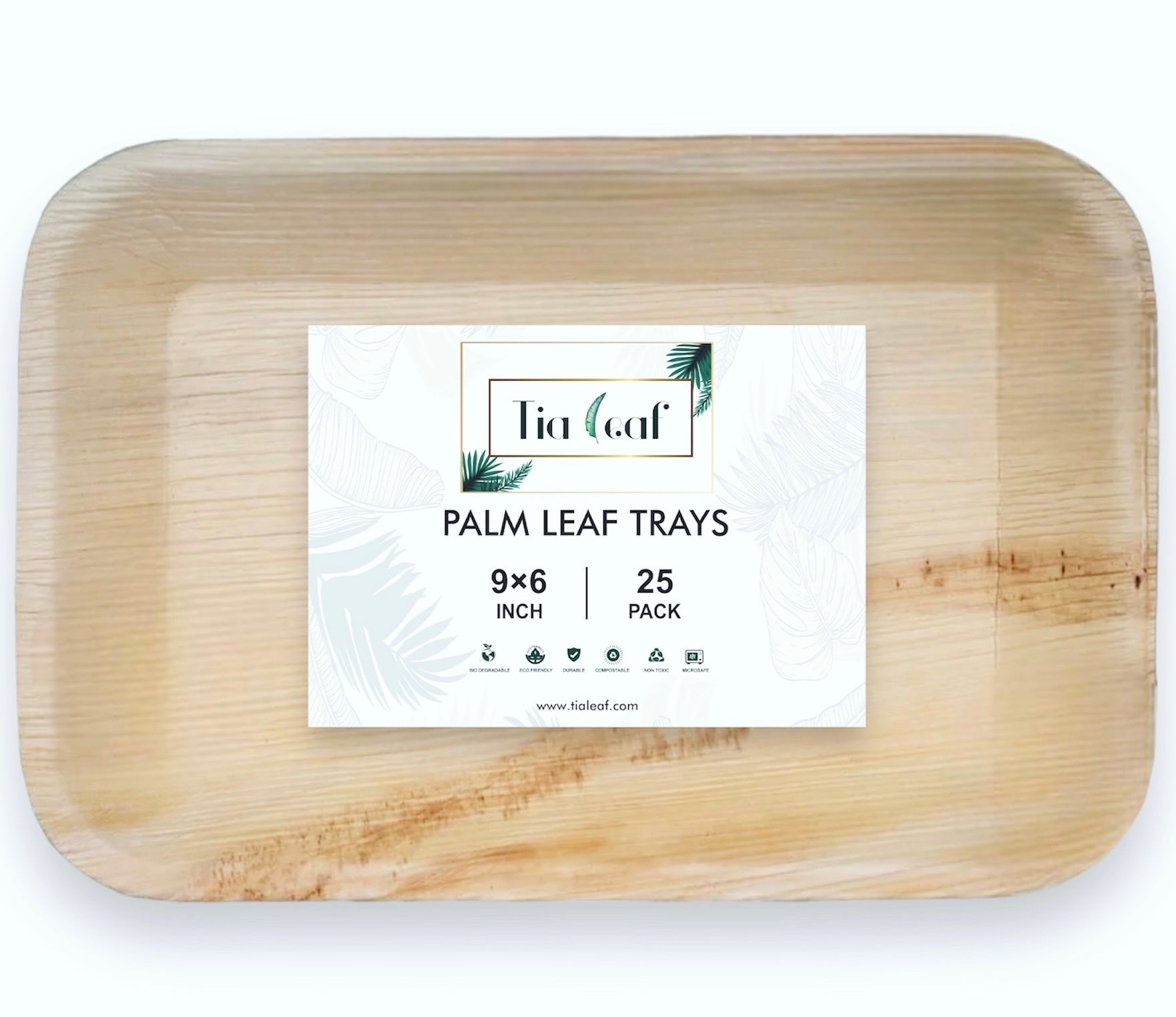 Eco-Friendly Plates | Palm Leaf Plates | Palm Leaf Trays & Bowls – Tia Leaf