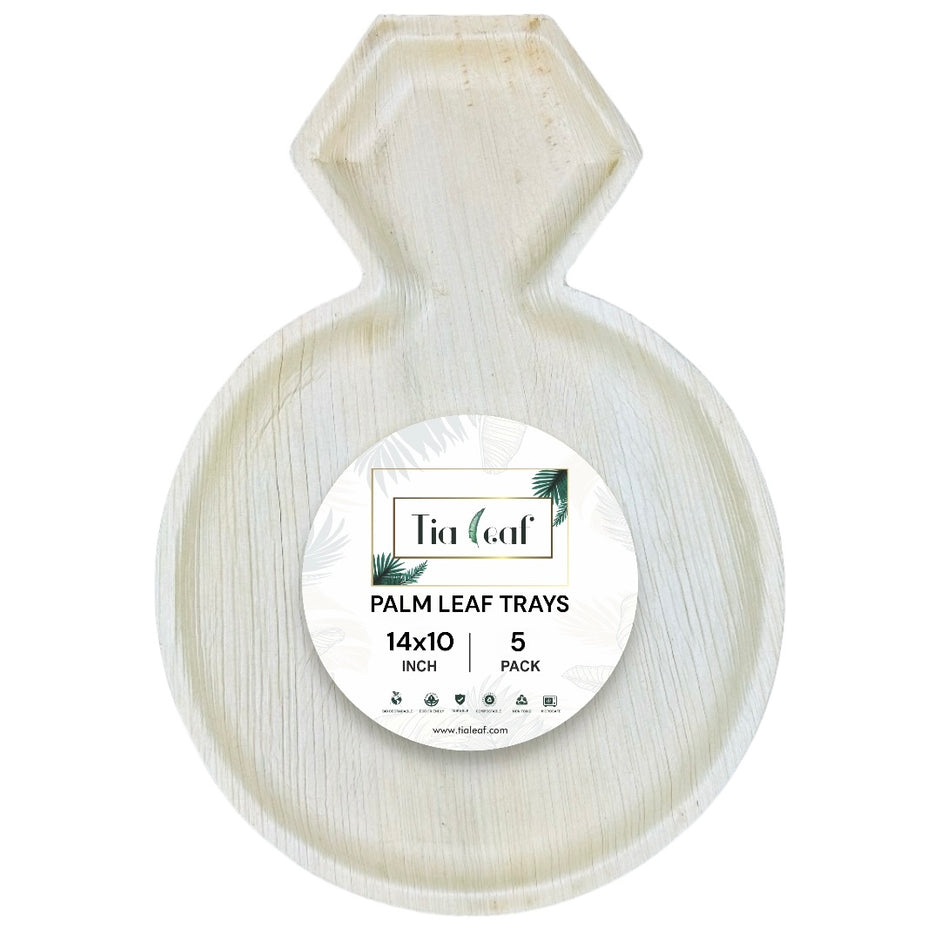 Eco-Friendly Plates | Palm Leaf Plates | Palm Leaf Trays & Bowls – Tia Leaf