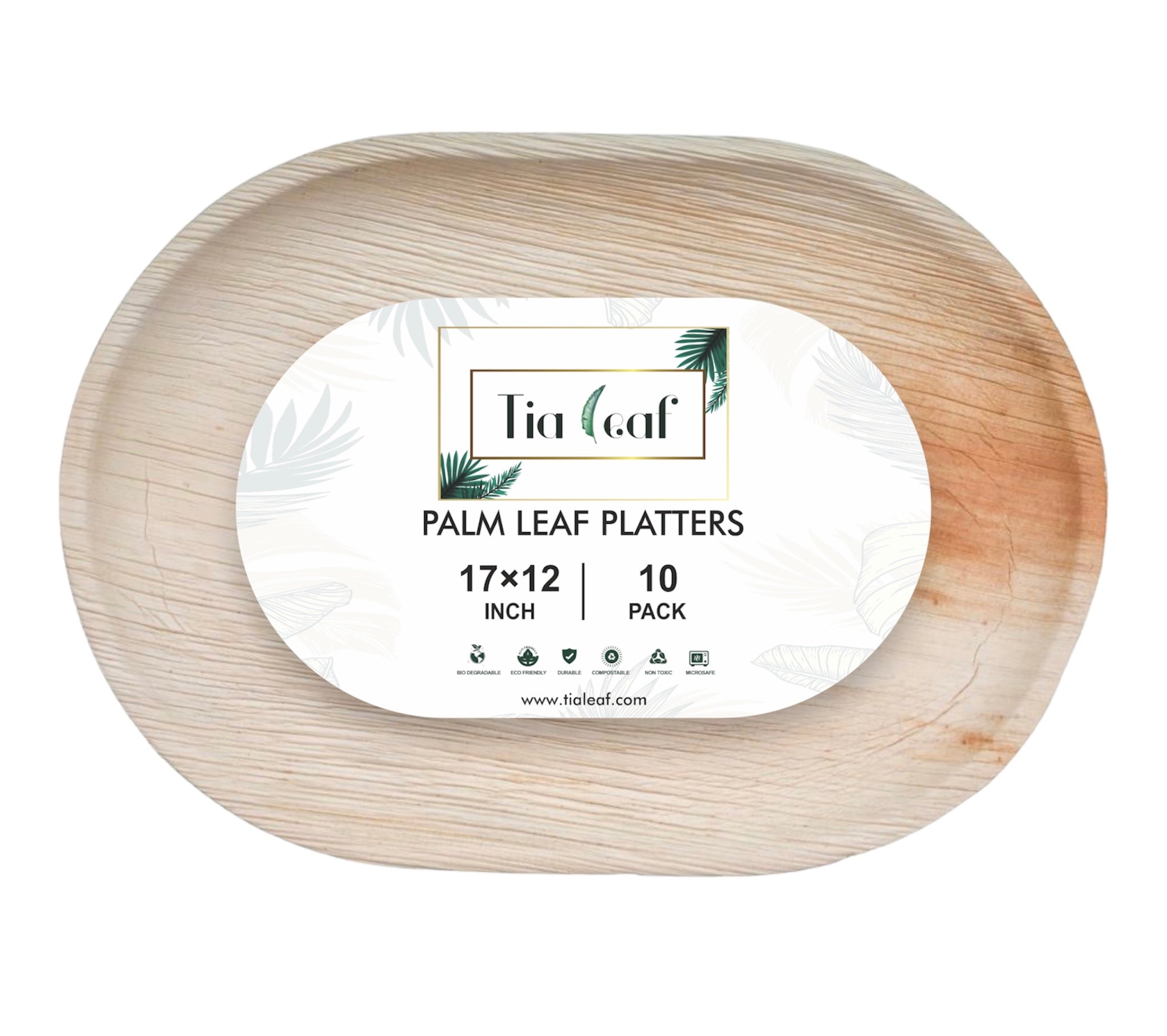 Eco-Friendly Plates | Palm Leaf Plates | Palm Leaf Trays & Bowls – Tia Leaf