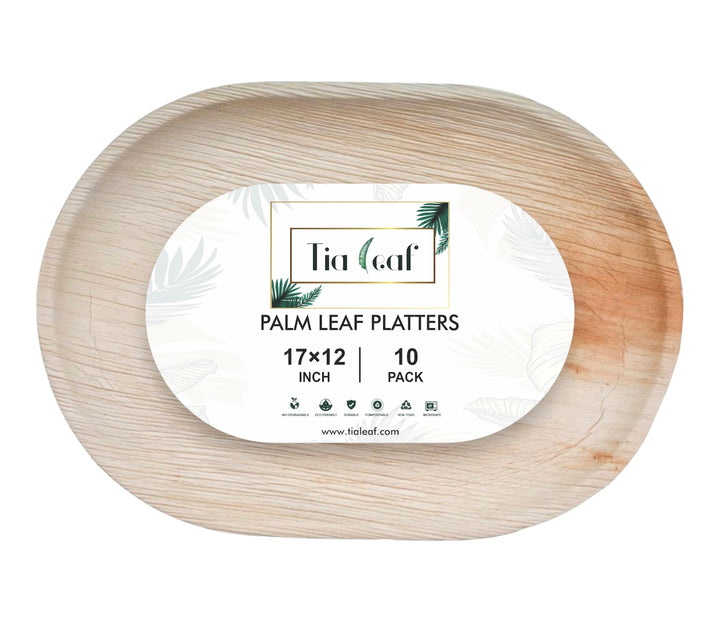Eco-Friendly Plates | Palm Leaf Plates | Palm Leaf Trays & Bowls – Tia Leaf