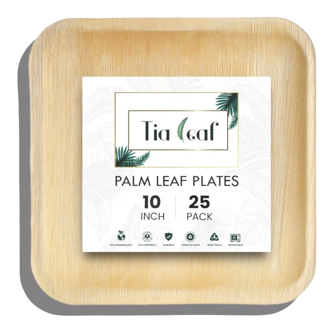 ECO FRIENDLY PLATES – Tia Leaf